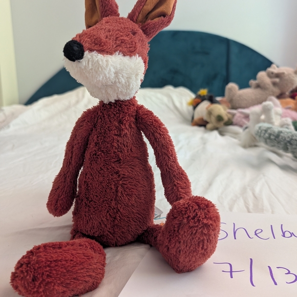 Jellycat | Toys | Jellycat Rare Retired Harkle Fox | Poshmark